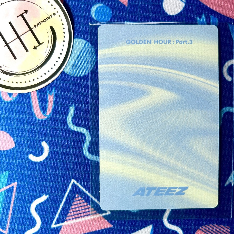 Ateez Golden Hour Part 3 Official Mingi Photocard | Korea Kpop Lemon ...