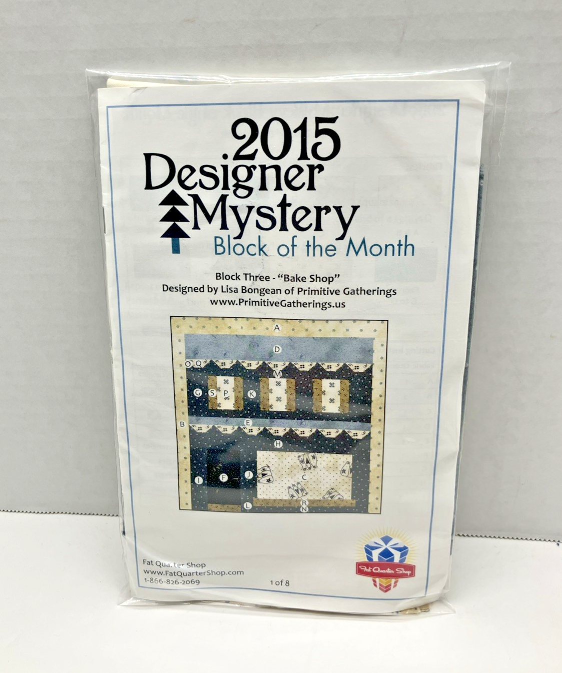 Designer Mystery Block of the Month Quilt Blocks 2015 Fat Quarter Shop ...