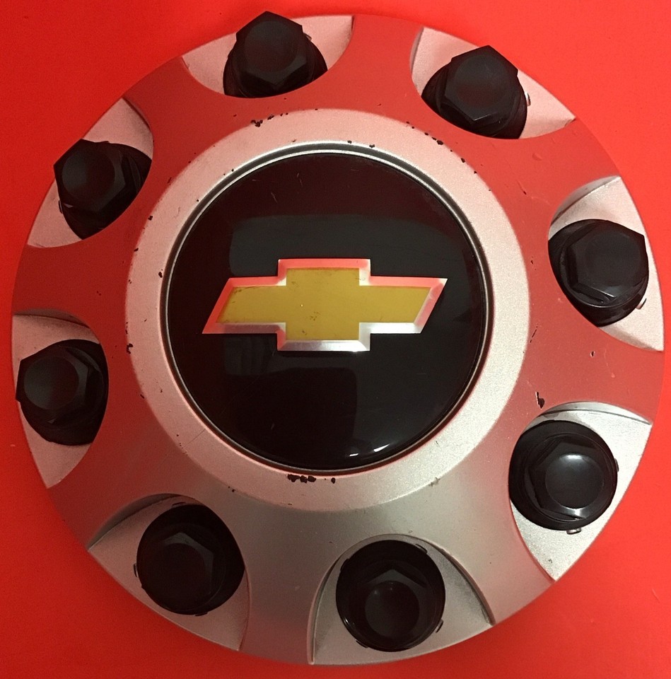 Chevrolet Silverado OEM 9597819 2500/3500HD Silver Wheel Center Cap ...