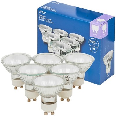 GU10 40W 2800K Halogen Spot Light Dimmable Bulbs Energy Saving Warm ...