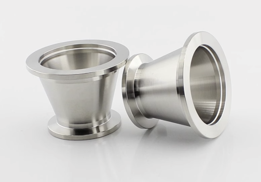 KF40 to KF160 KF Reducer Straight, 304 Stainless Steel Vacuum Adapter ...