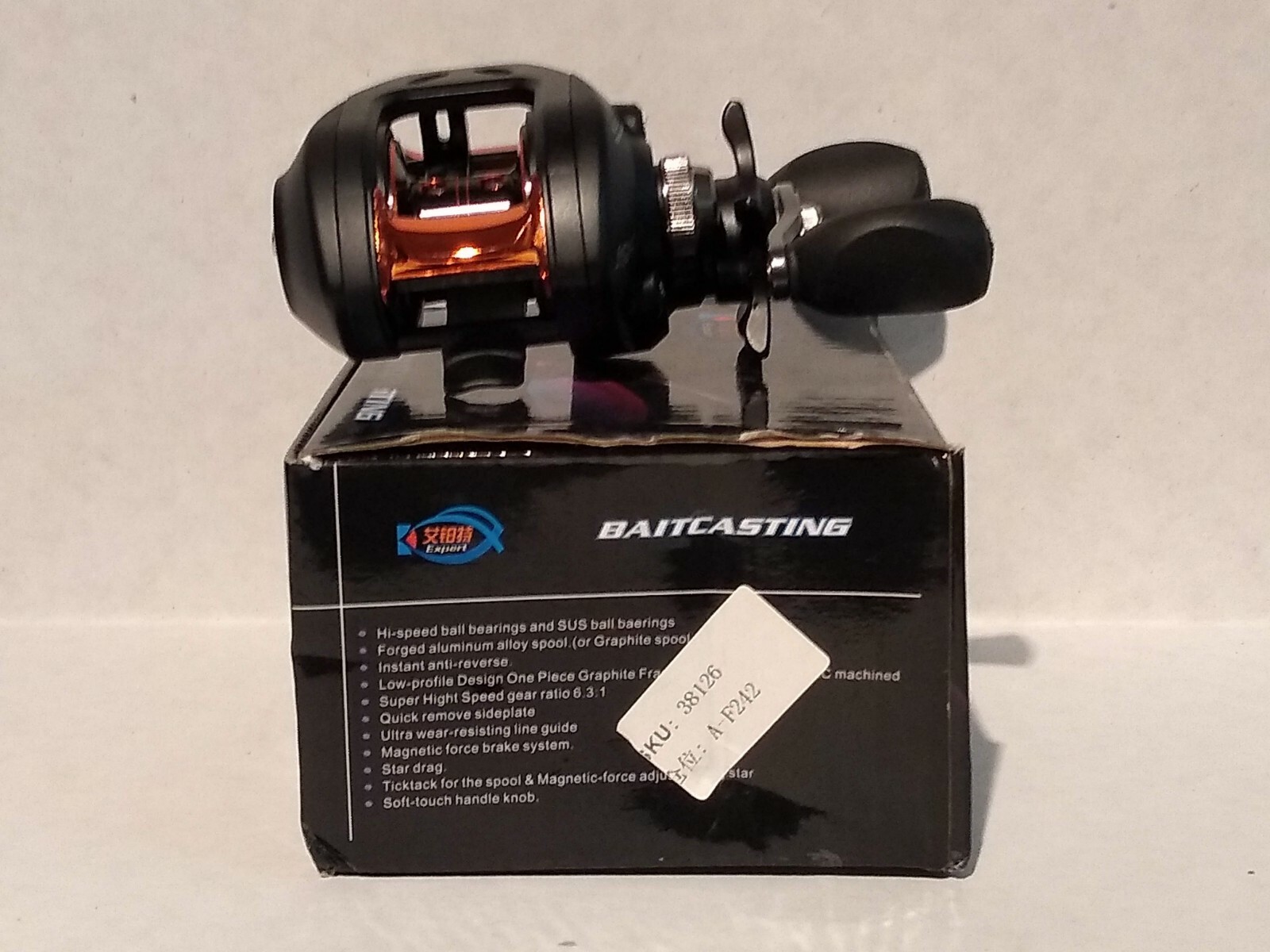 Reel Speed Low Profile Baitcasting Fishing High Right Hand Reel 11bb ...