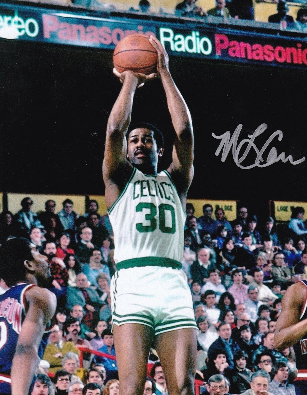 M.L. CARR BOSTON CELTICS ACTION SIGNED 8x10 | eBay