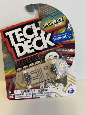 Tech Deck Zero White Gold Lettering Ultra Rare New | eBay