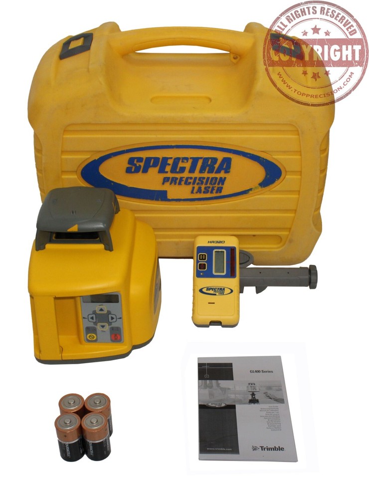 SPECTRA PRECISION GL412 SELF-LEVELING SLOPE LASER LEVEL,TRIMBLE,TOPCON ...
