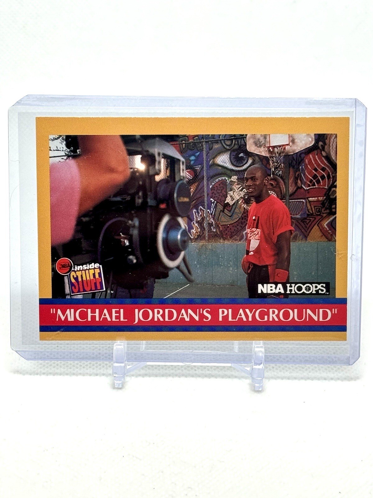 1990-91 NBA Hoops Michael Jordan Playground Card #382 | eBay