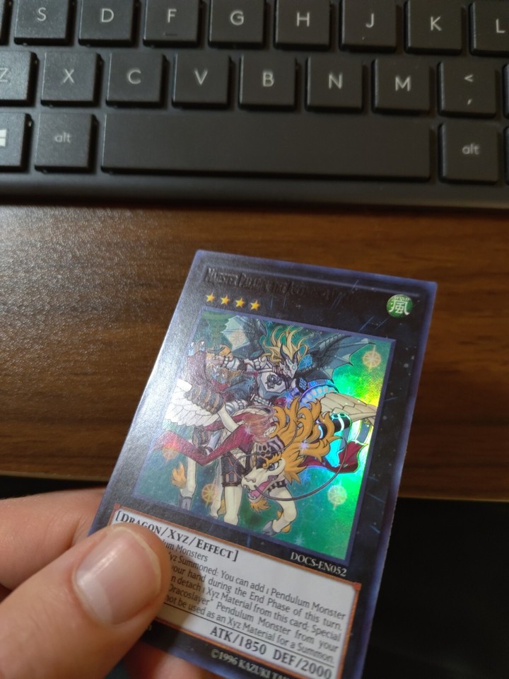 Yugioh Majester paladin The Ascending Draco Slayer Misprint No Name ...