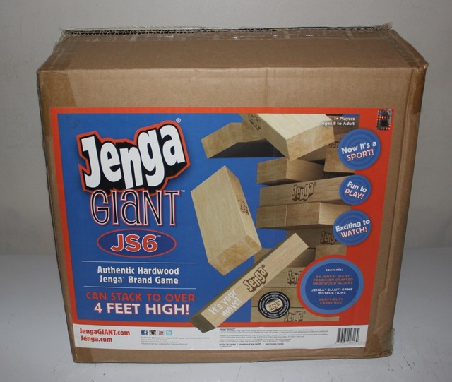 Jenga Giant Js6 Stacks to Over 4 Feet Precision Crafted Premium ...