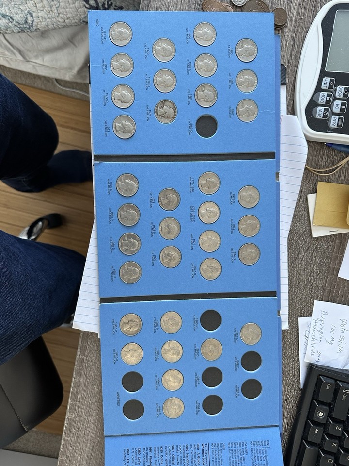 1965-1987 Washington Quarter Collection Set - 35 Quarters included | eBay