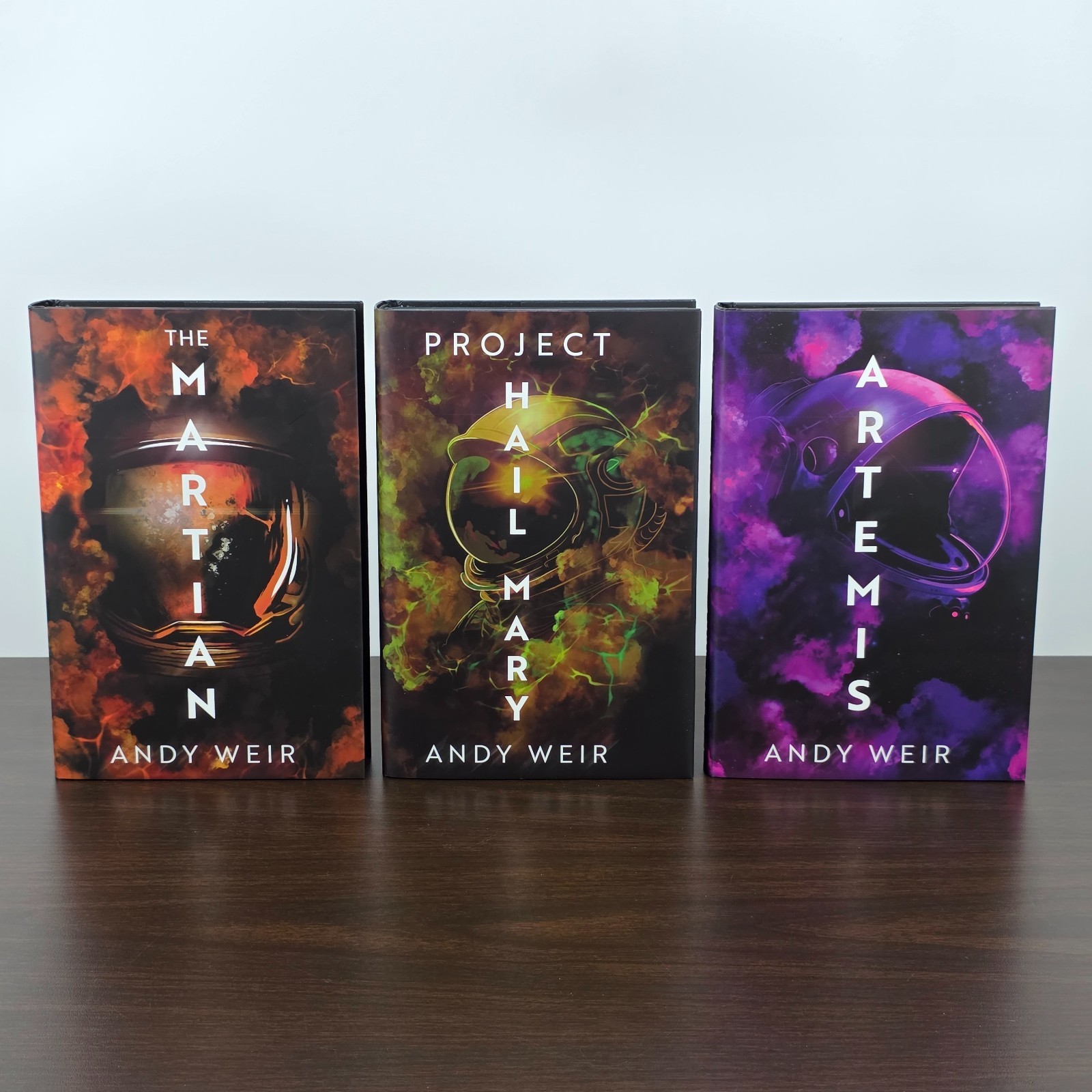 Broken Binding SIGNED Andy Weir THE MARTIAN | PROJECT HAIL MARY ...