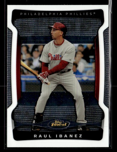 2009 Finest #104 Raul Ibanez Card Philadelphia Phillies | eBay