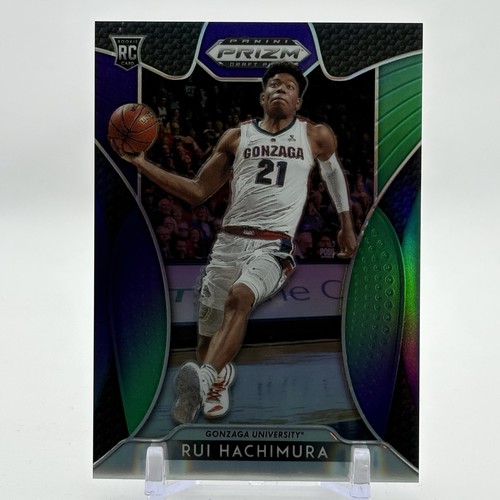 2019-20 Prizm Draft Picks Rui Hachimura Green Purple Prizm #10 /199 | eBay