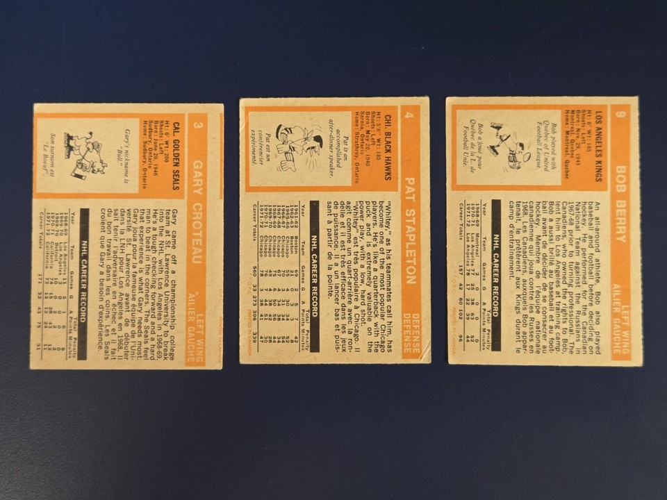 1972-73 OPC O-Pee-Chee Hockey Partial Set Lot of 35 Different SEE PICS ...