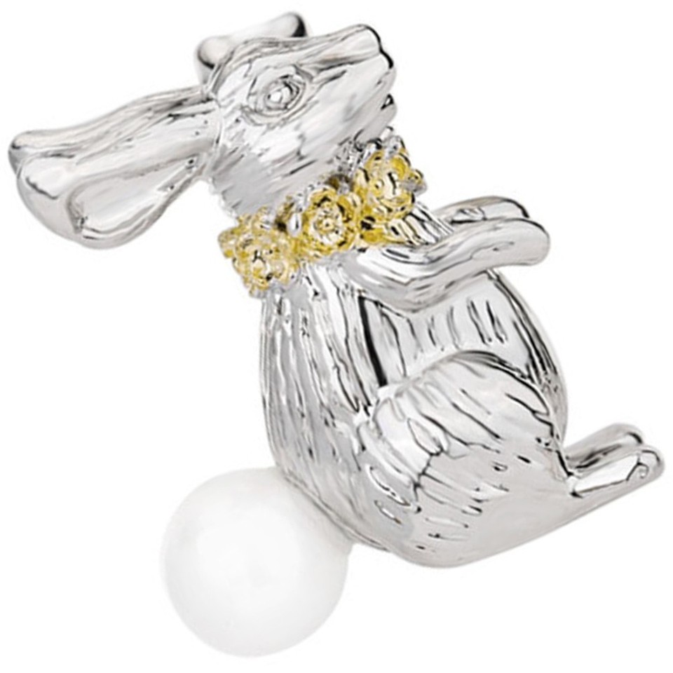 Party Rabbit Brooch Rabbit Corsage Clothes Bunny Pin Ornament Clothes ...