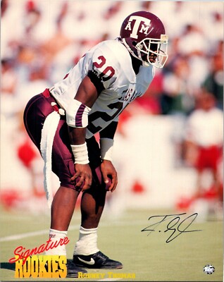Rodney Thomas Signed Signature Rookies 8x10 Photo College Texas A&M RC ...