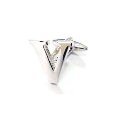 Letter V Cufflinks | eBay Australia