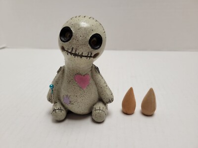 Sprayable Cartoon Voodoo Doll Cone Incense Burner Resin Censer ...