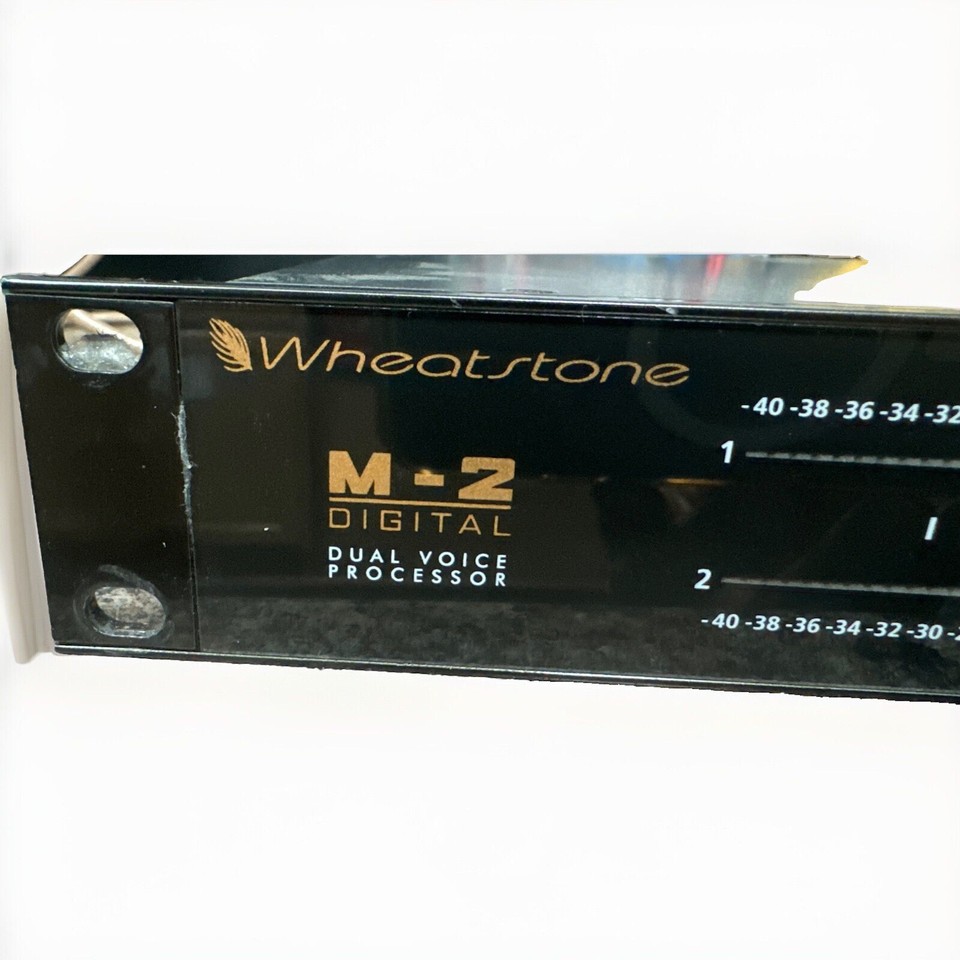 Wheatstone Vorsis M-2 Dual Digital Microphone/Voice Processor | eBay