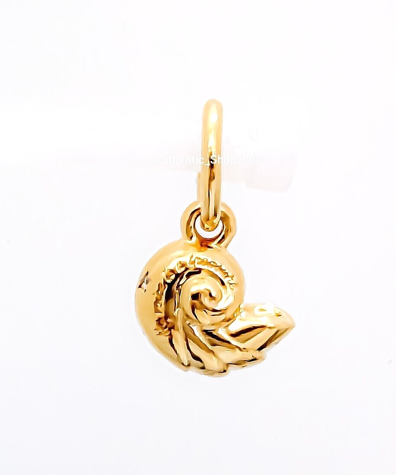 NEW 100% PANDORA 14K G Disney The Little Mermaid Enchanted Shell Charm ...