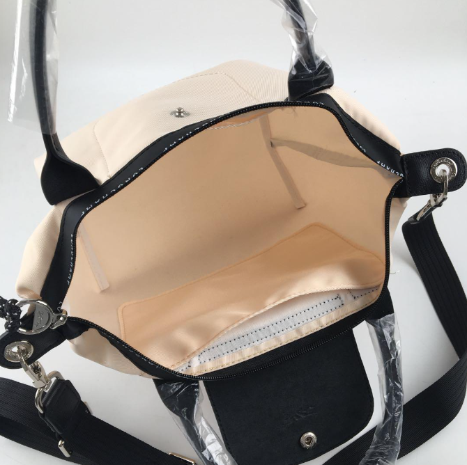 Longchamp Le Pliage Energy Shoulder Tote Bag 2Way Bag S Ivory Outlet ...