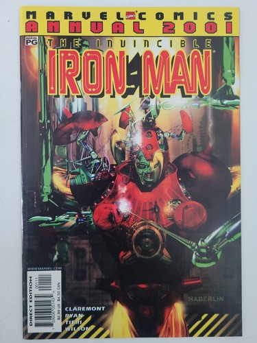 THE INVINCIBLE IRON MAN ANNUAL 2001 MARVEL COMICS CHRIS CLAREMONT ...