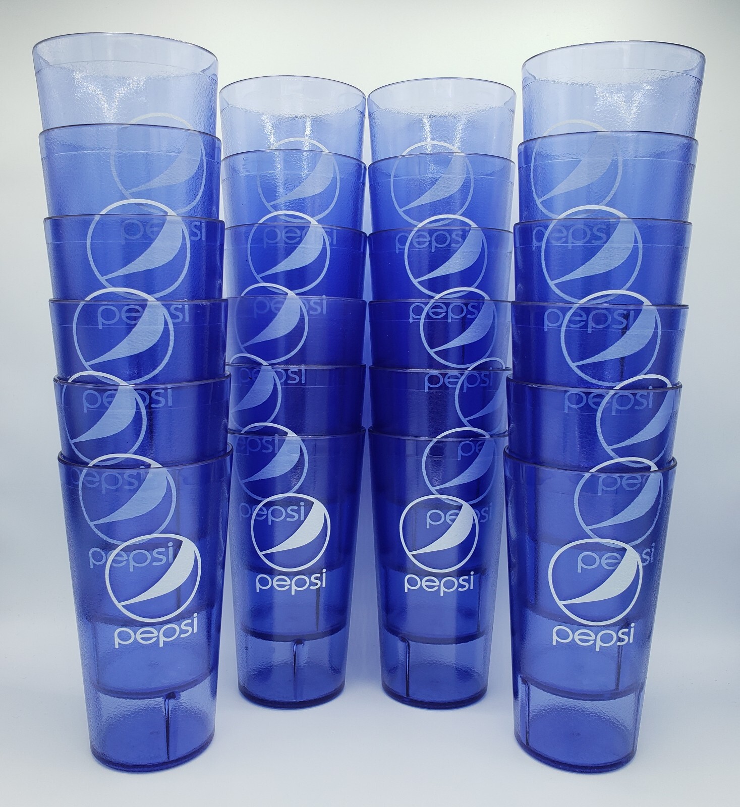 Pepsi Cola Tumbler Cups - 6 PACK - NEW 32oz Restaurant Quality #6632-1 ...