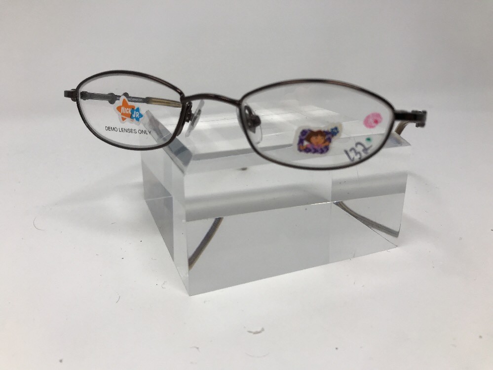 Nick Jr. Dora The Explorer Eyeglasses 40-17-125 Kids Brown Flex-Hinge ...