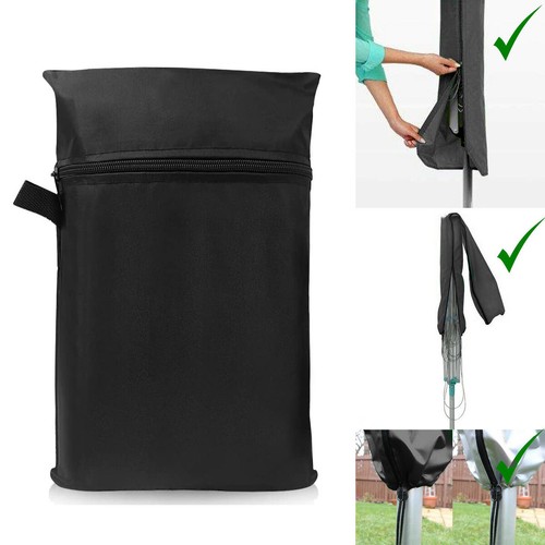 Heavy-Duty Rotary Washing Line Cover with Zip Waterproof Airer Dryer ...