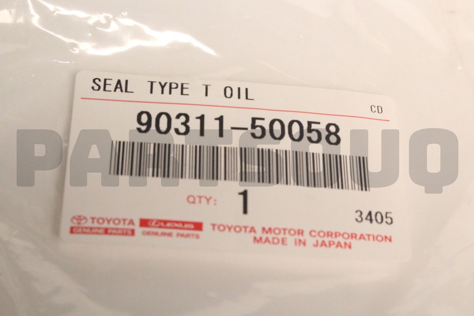 9031150058 Genuine Toyota SEAL, TYPE T OIL 90311-50058 | eBay