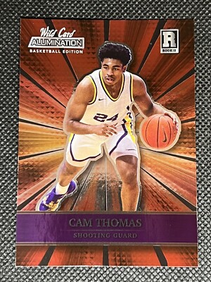 2021-22 Wild Card Alumination CAMERON THOMAS RC #ABC-13 RED CHASE SP ...