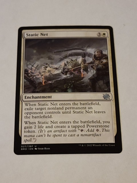 MTG Static Net The Brothers' War 027/287 Regular Uncommon for sale ...