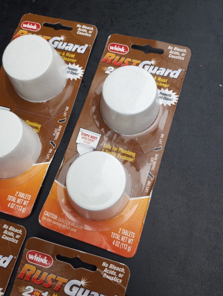 4X Whink 20223 Rust Guard Toilet Bowl Cleaner 3.5oz. Prevents Rust Stains New | eBay