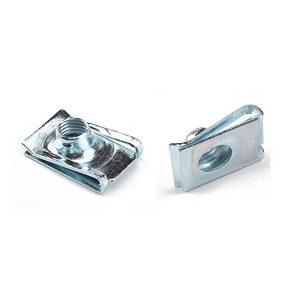 None Clip Nuts M6 Fasteners 304 Stainless Steel M6 Clip Nut Speed Clips ...