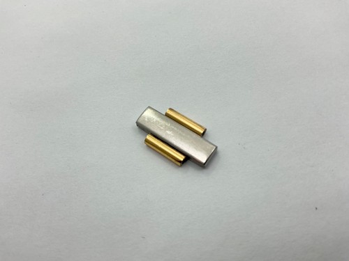 OMEGA Constellation 18mm SS 18k Full bar Clasp Connecting Link 1552/862 ...