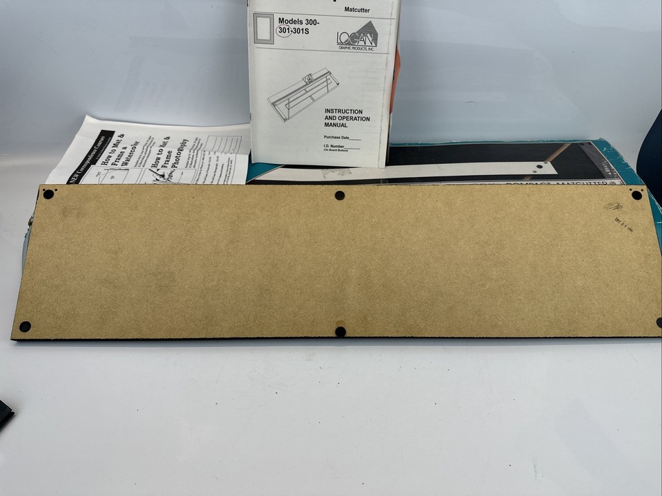 Logan Model 301 Compact Mat Cutter Bevel Blade Picture Framing Tool ...