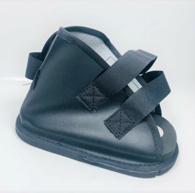 Remington® Closed Toe Cast Boot - Black, Small | eBay