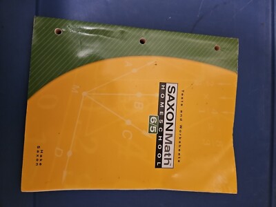 Saxon Math 6/5 : Tests and Worksheets by Stephen Hake and Saxon ...