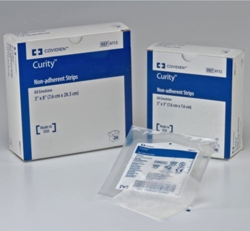 Covidien 6112 Curity Non-Adhering Dressing Sterile 3X3 in. (Pack of 3 ...