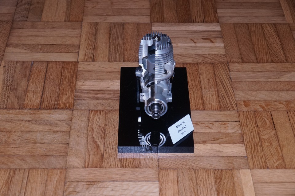 MB 40 RI Metkemeijer Brendel FAI F3D Cutaway Pylon Racing Engine 1997 ...