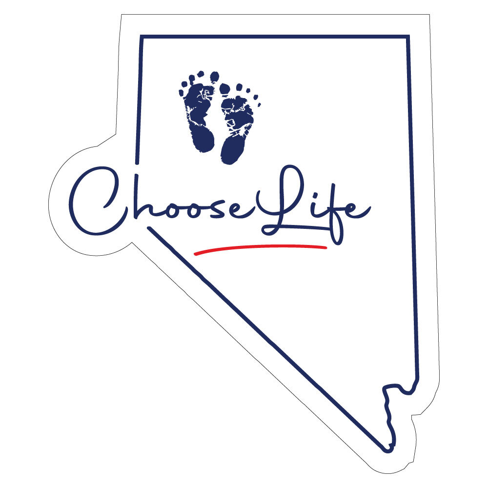 Nevada Choose Life Sticker Pro-Life Sticker | eBay