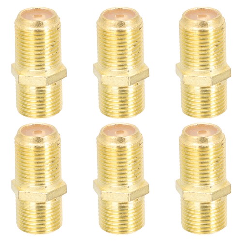 6 Pcs Imperial Adapter F-Type Connector Wire Connectors Cable Female | eBay