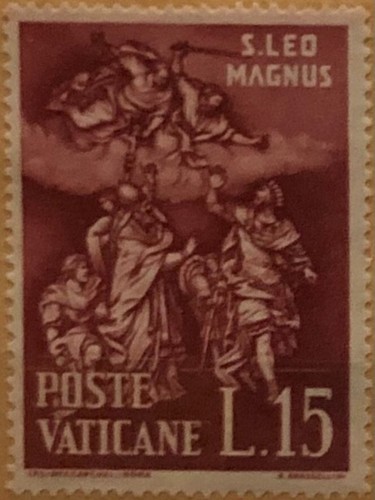 Francobolli Stamps S. Leo Magnus Poste Vaticane Lire 15-70-300 di Aa.vv ...