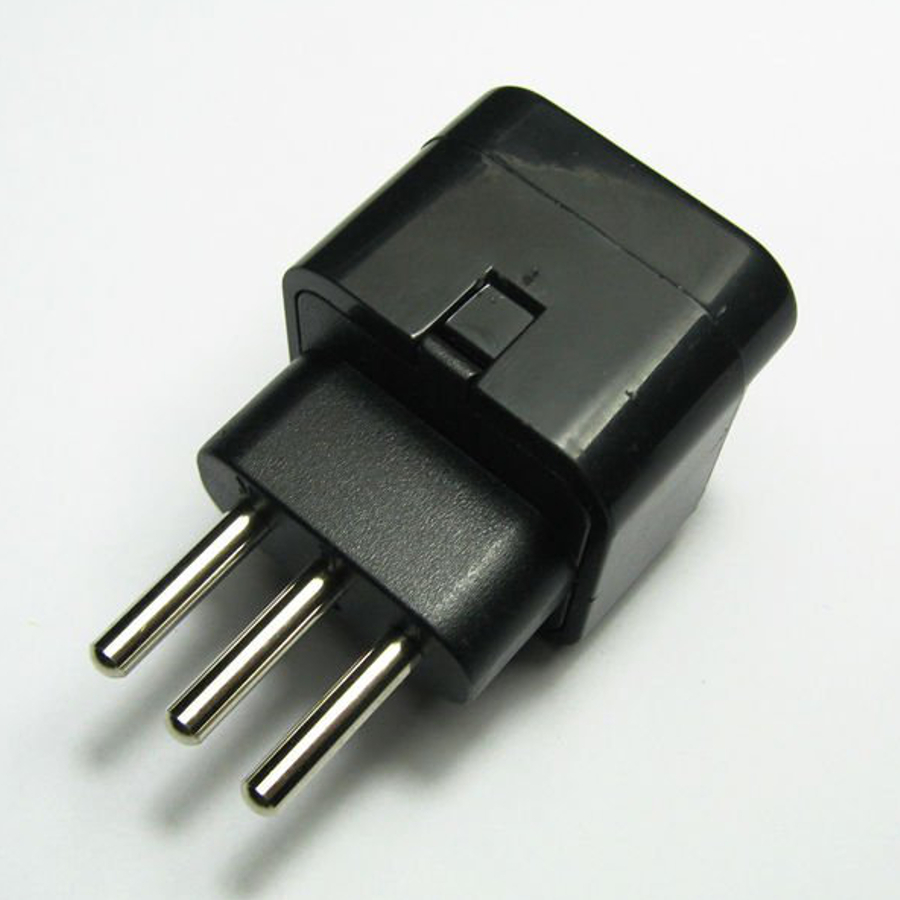 3pk USA US To Italy Plug Adapter Travel Converter American To Italian ...