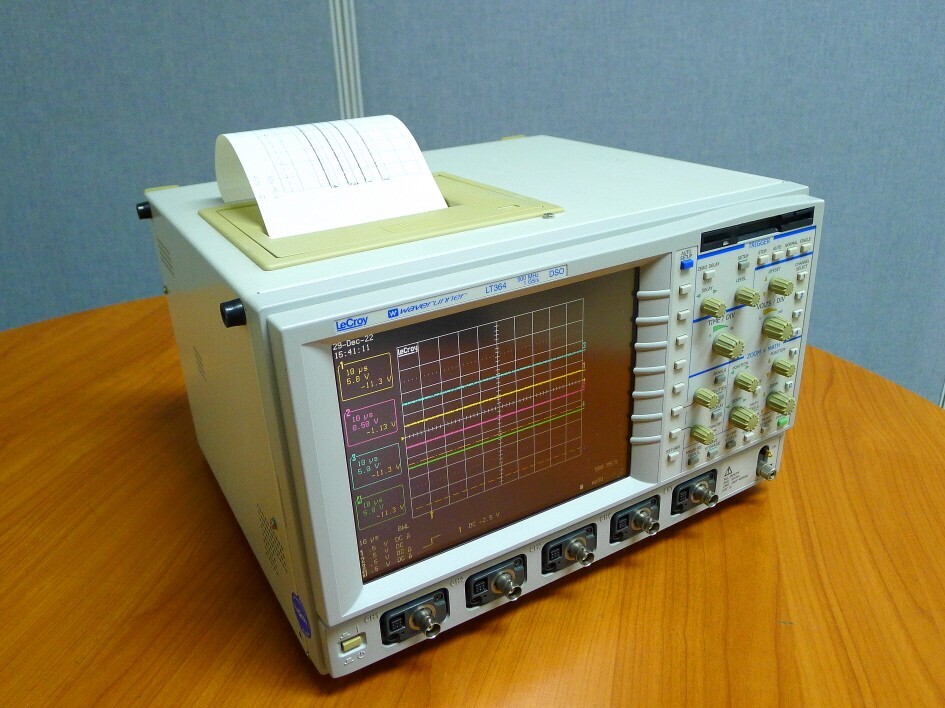 Lecroy LT364 Oscilloscope Waverunner 500MHz, 4ch DSO. | eBay