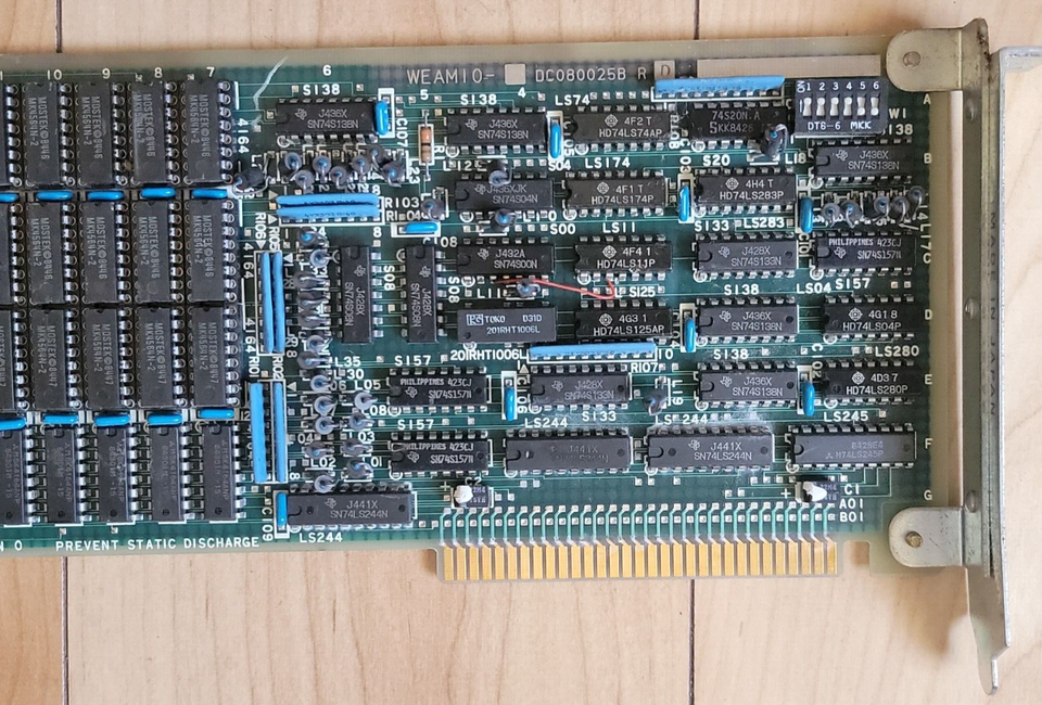 Memory CD Expansion Card ISA Option to 8-bit PC816-27 Japan OUK PC816 ...