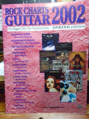 ROCK CHARTS GUITAR 2002 SONG BOOK | eBay