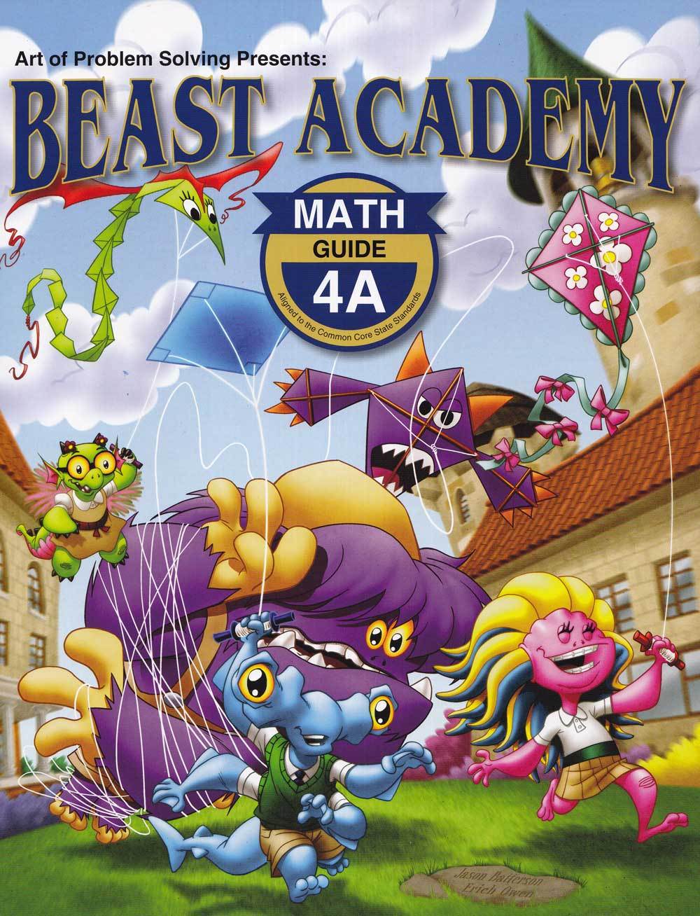 AoPS 8 Book 4th Grade Beast Academy Math Set | eBay