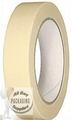 36 ROLLS OF STRONG MASKING TAPE 25MM X 50METRE DIY PAINTING DECORATING ...