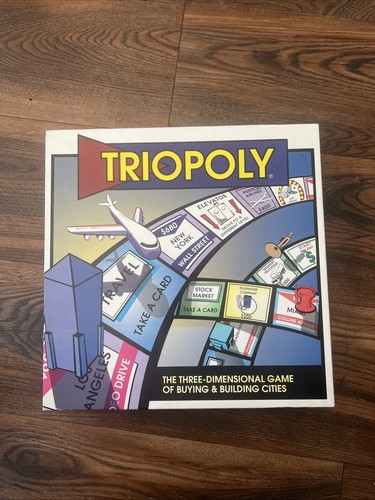 TRIOPOLY-The Three Dimensional Board Game-100% Complete. | eBay