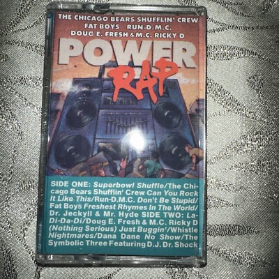 Power Rap by Various Artists (Cassette, Jun-1986, Priority Records) JR ...